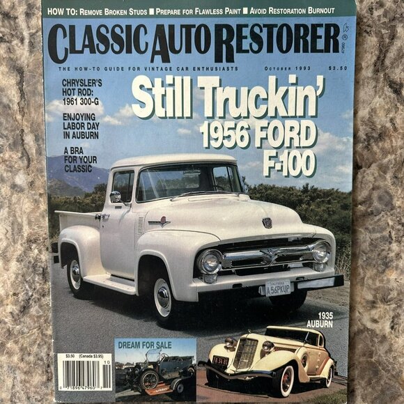 Other | Classic Auto Restorer Magazine October 1993 | Poshmark